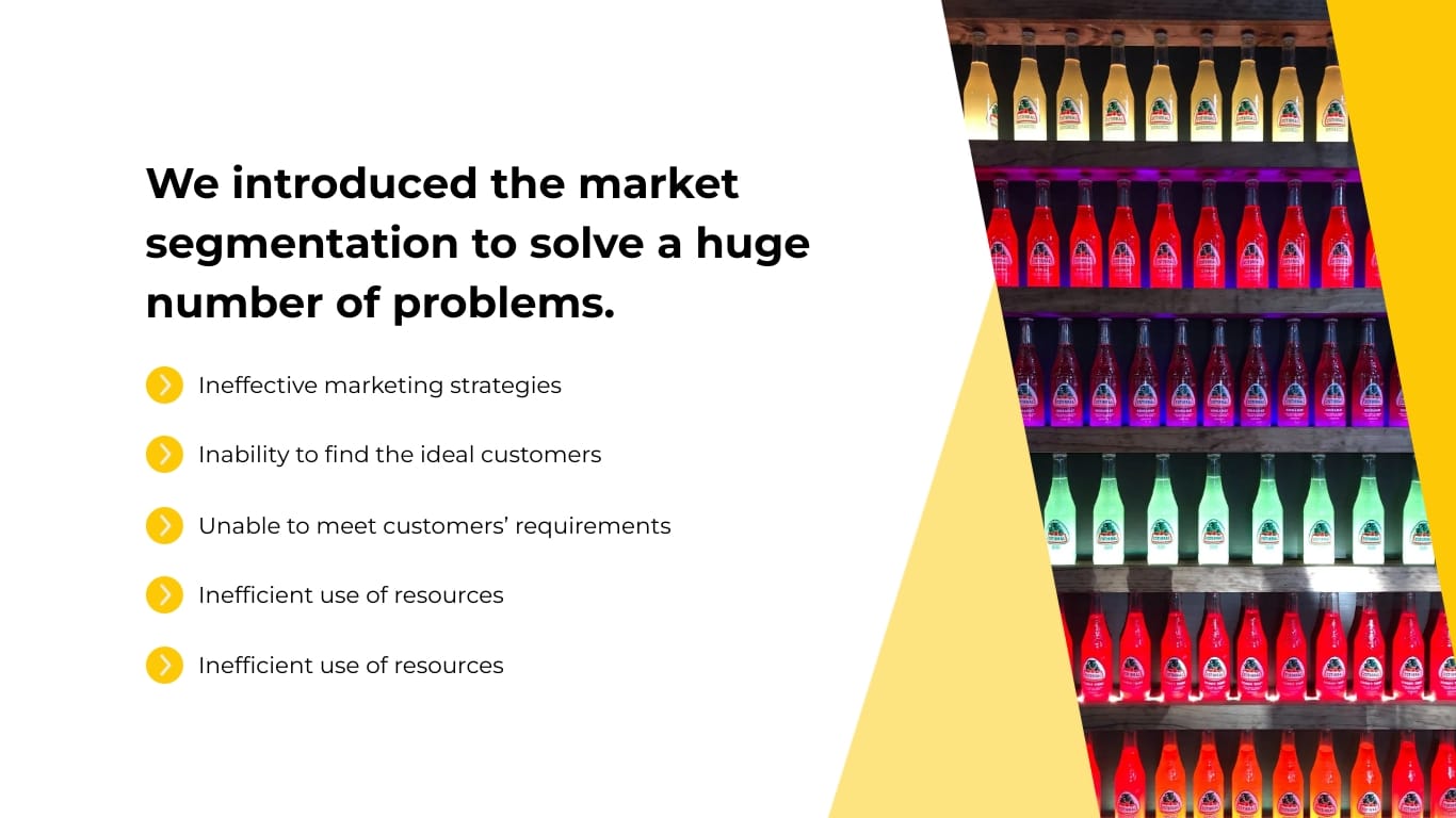 Sleek Market Segmentation Presentation Template | Visme
