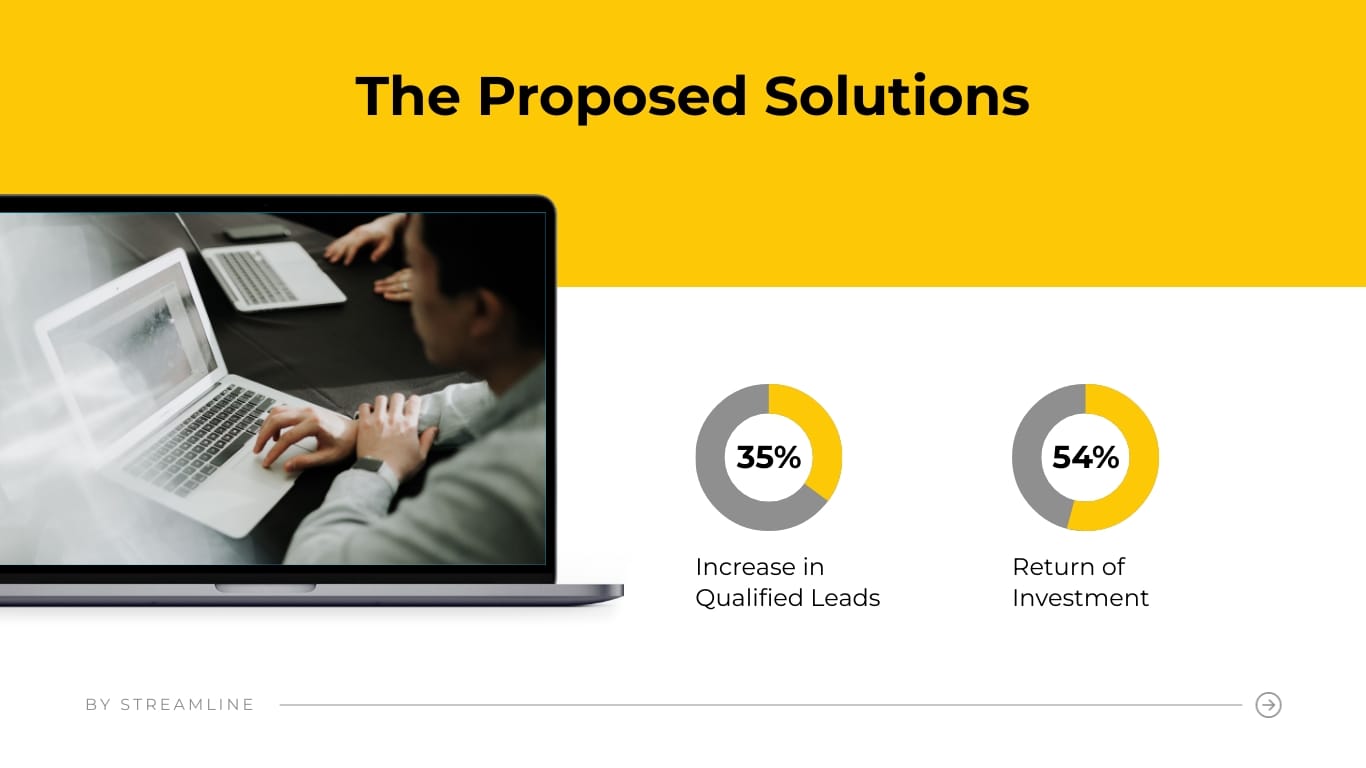 Marketing Consulting Slide Deck Template | Visme