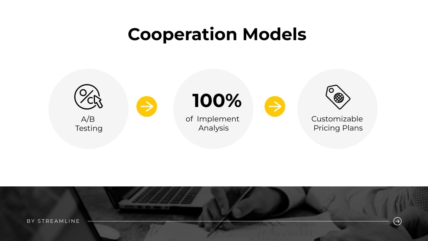 Marketing Consulting Slide Deck Template | Visme