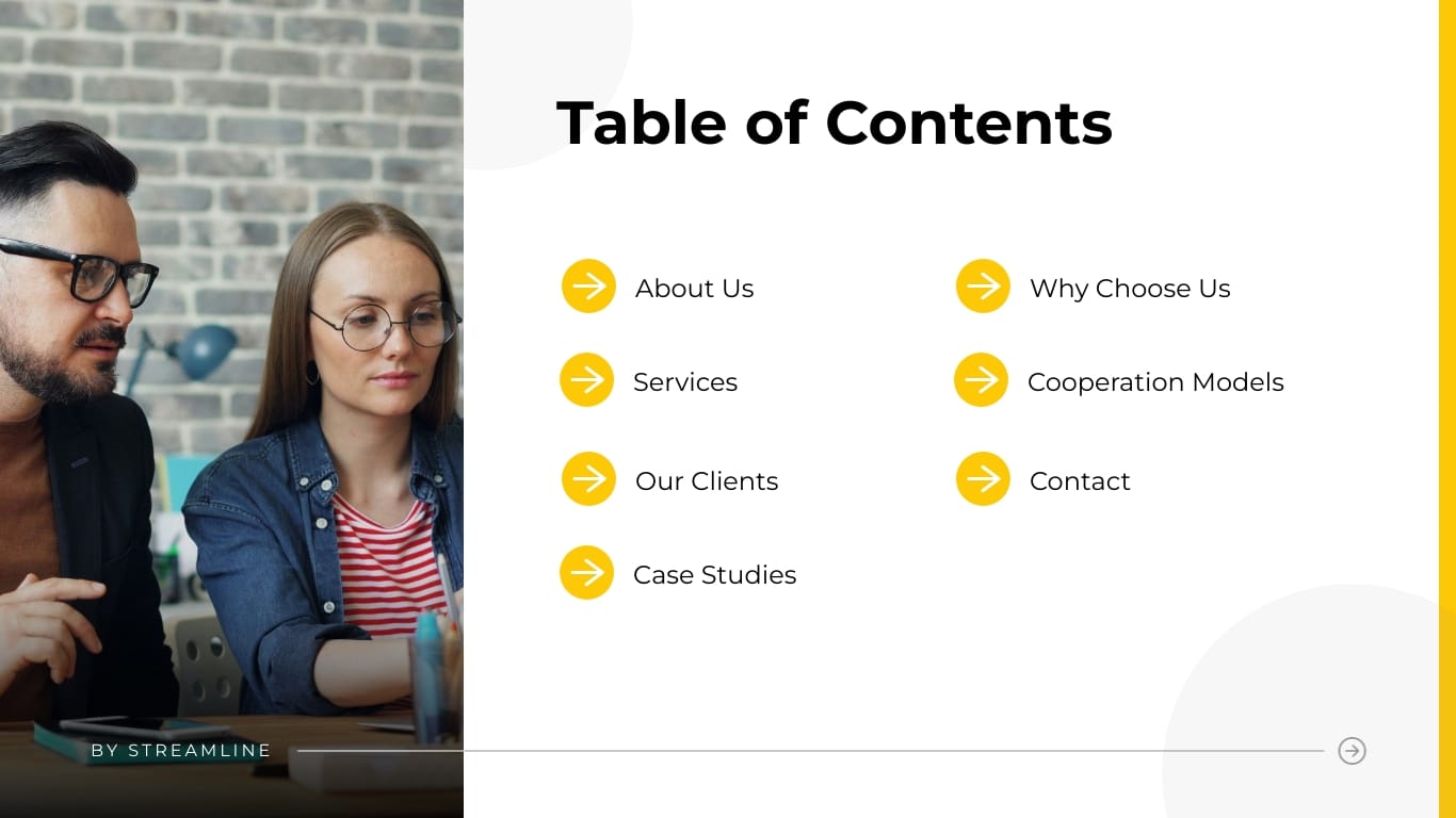 Marketing Consulting Slide Deck Template | Visme