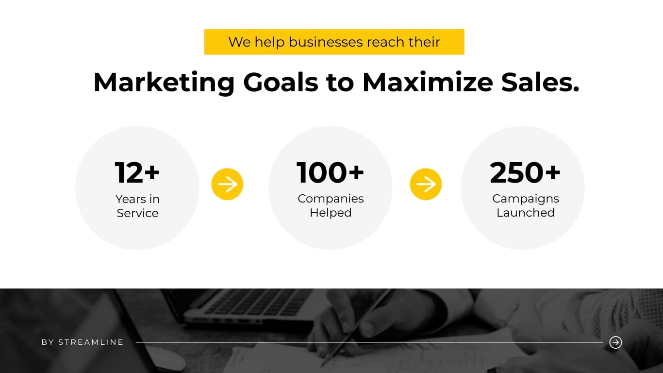 Marketing Consulting Slide Deck Template | Visme