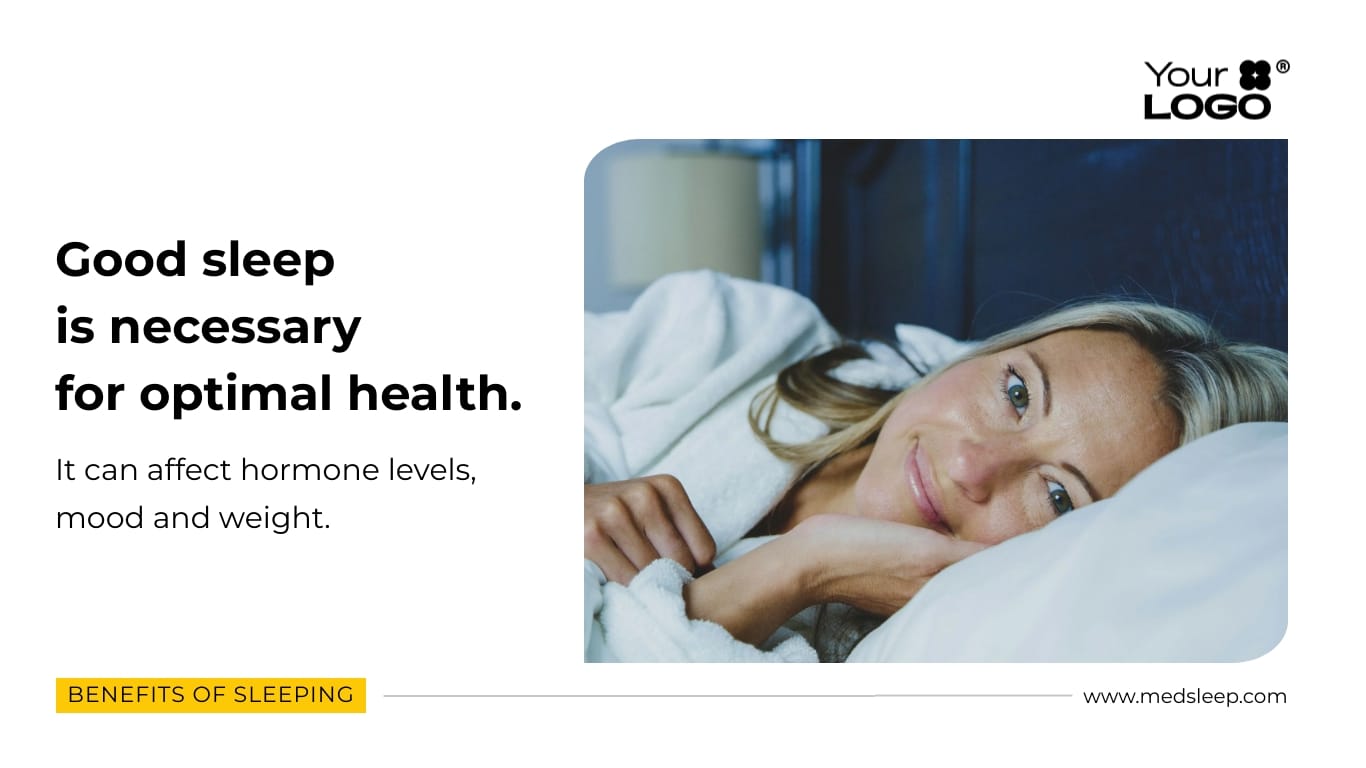 Sleep Presentation Template | Visme