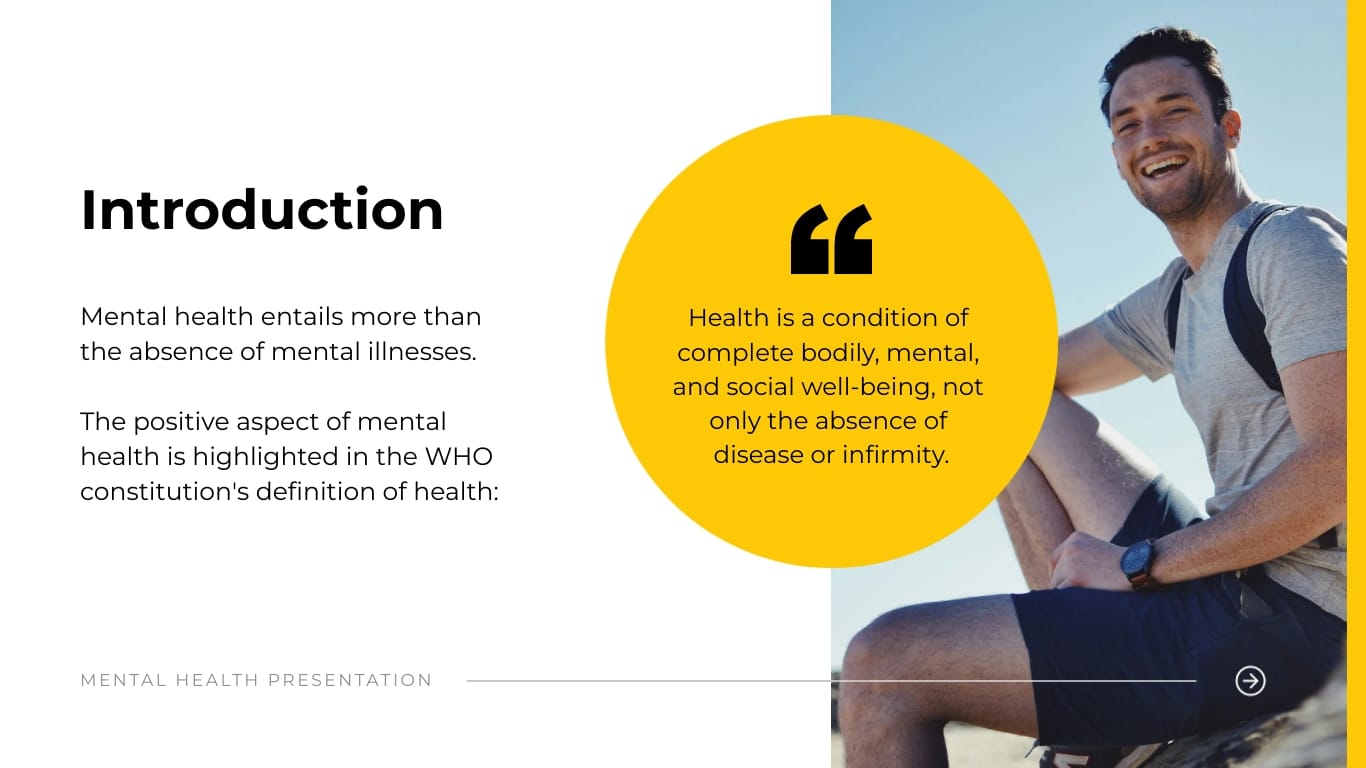 Mental Health Awareness Presentation Template | Visme