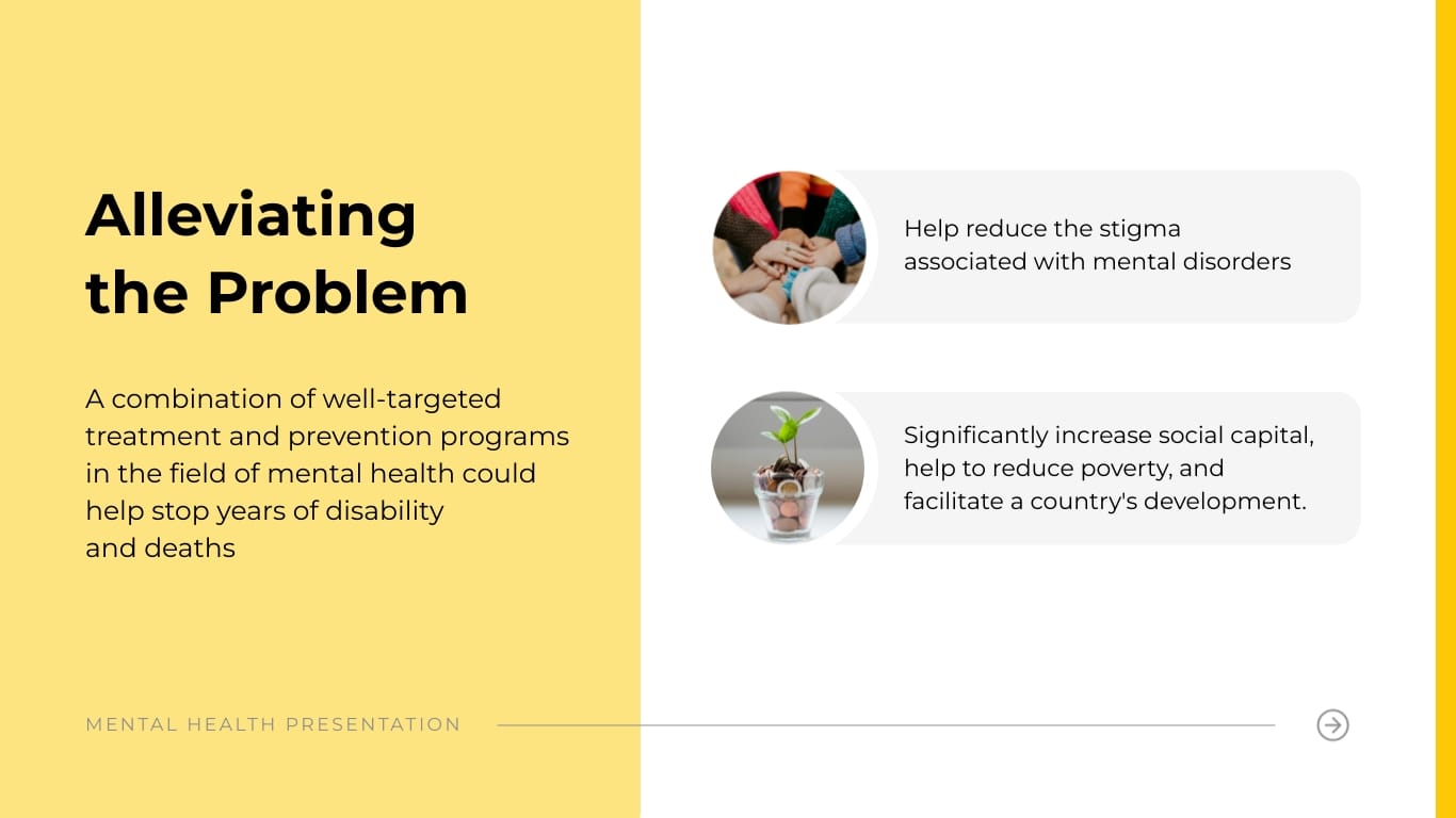 Mental Health Awareness Presentation Template | Visme