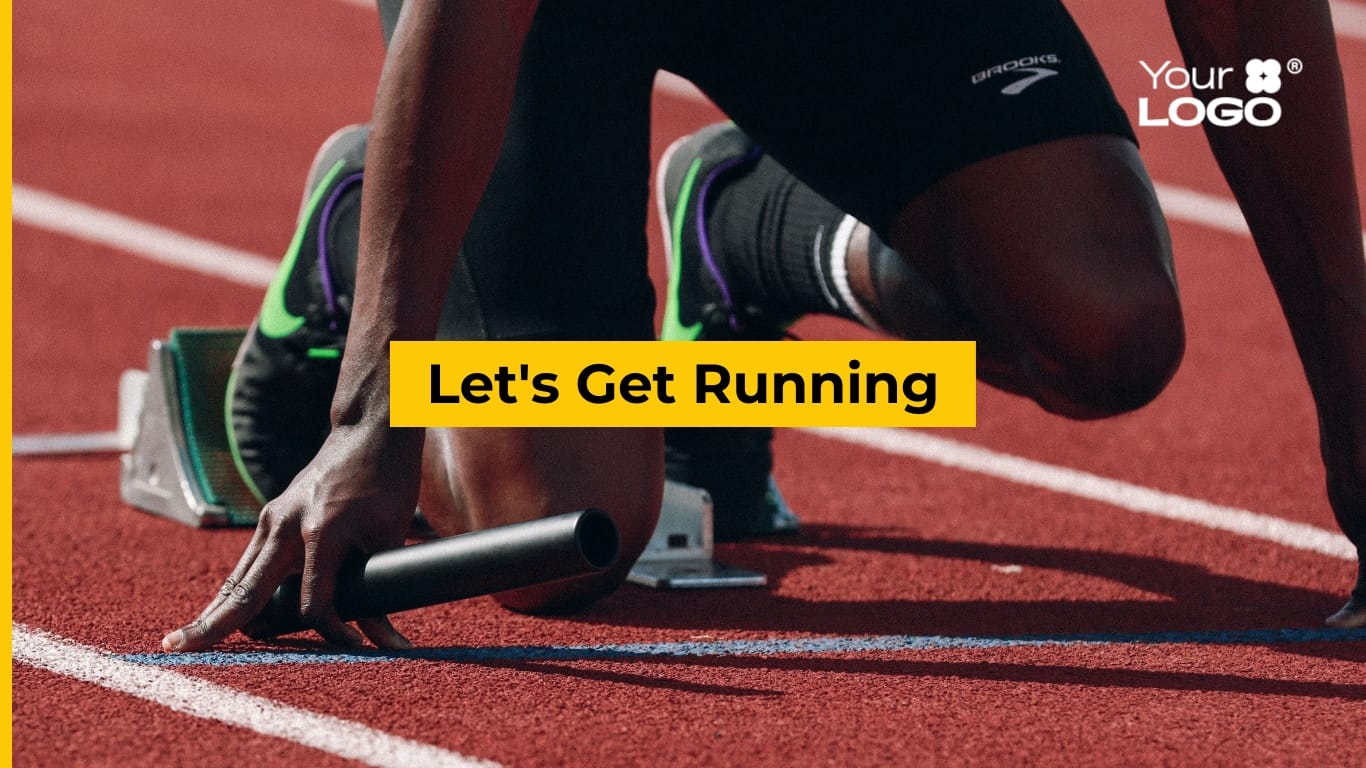 Sleek PE Class Lesson Plan Presentation Template | Visme