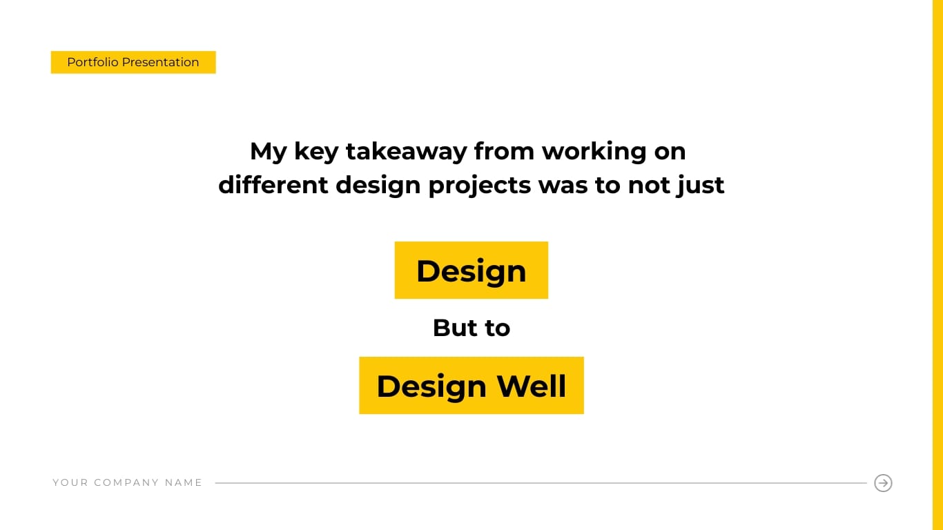 Ux Portfolio Presentation Template Visme