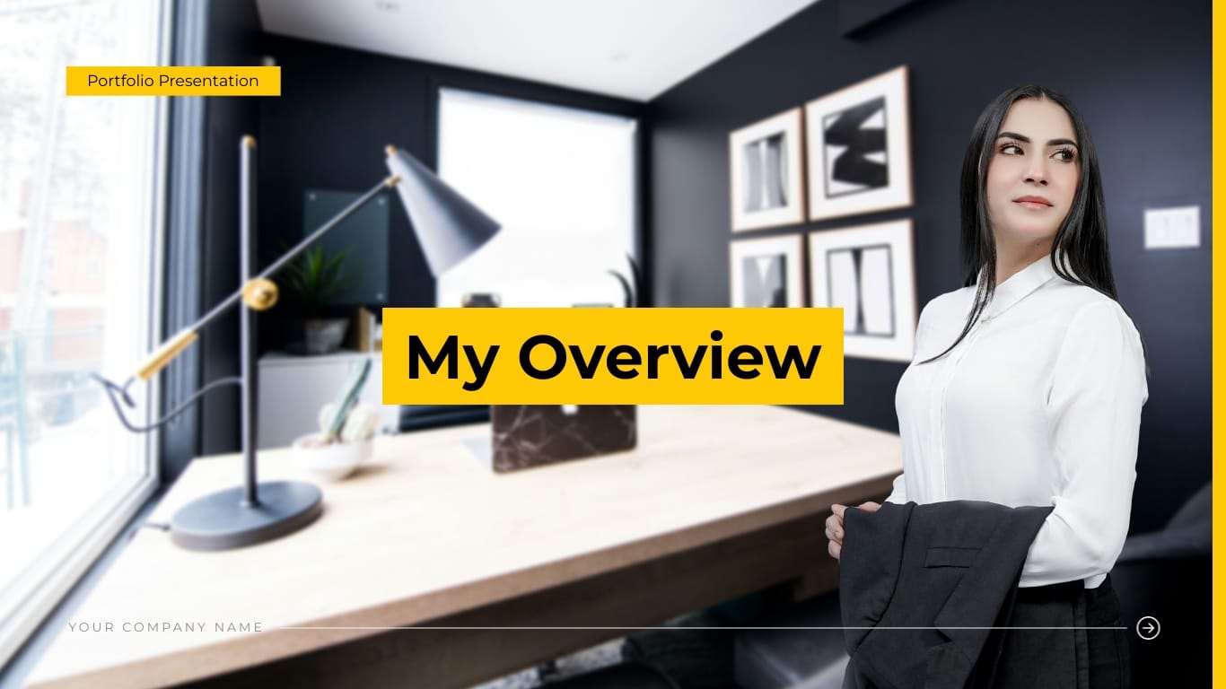 Ux Portfolio Presentation Template Visme