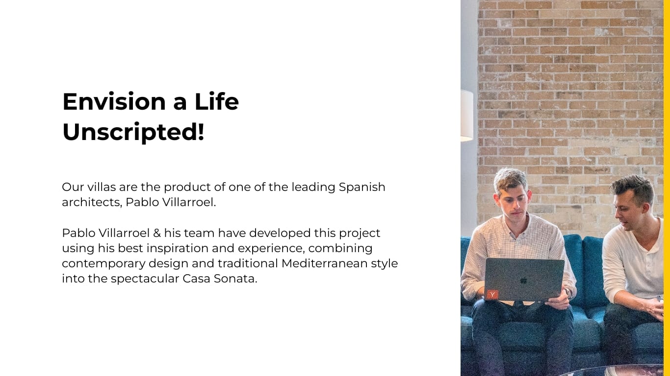 Sleek Property Marketing Presentation Template | Visme