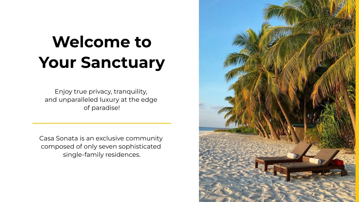 Sleek Property Marketing Presentation Template | Visme