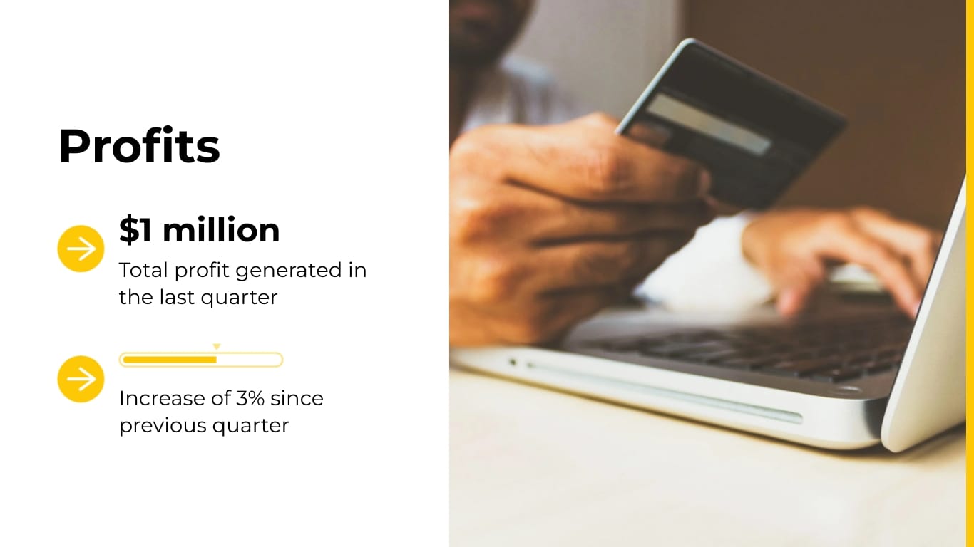 Sleek Real Estate Performance Update Presentation Template | Visme