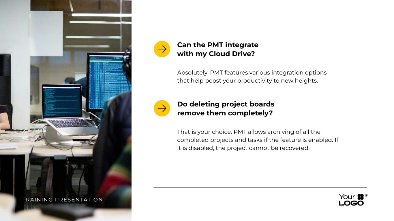 B2B SaaS Onboarding Presentation Template | Visme