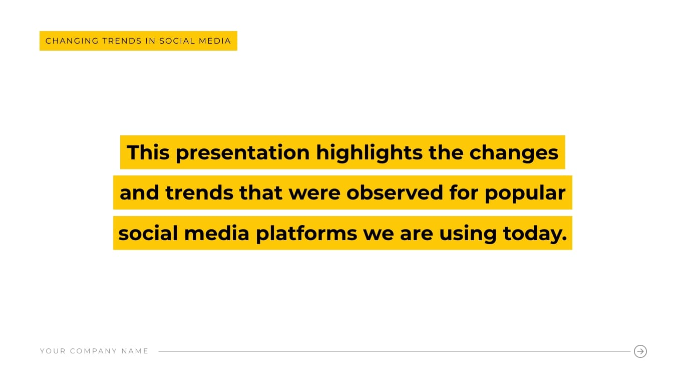 Social Media Marketing Presentation Template | Visme