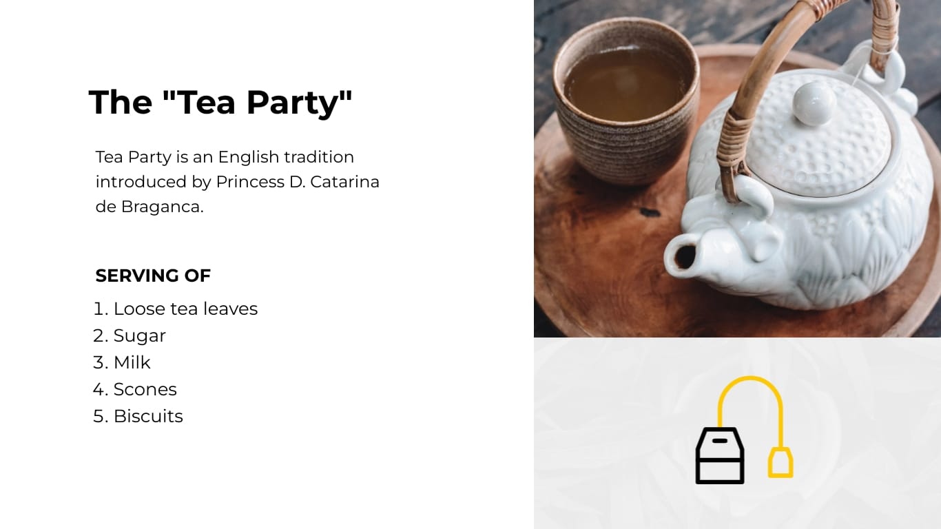 Sleek Tea Presentation Template | Visme