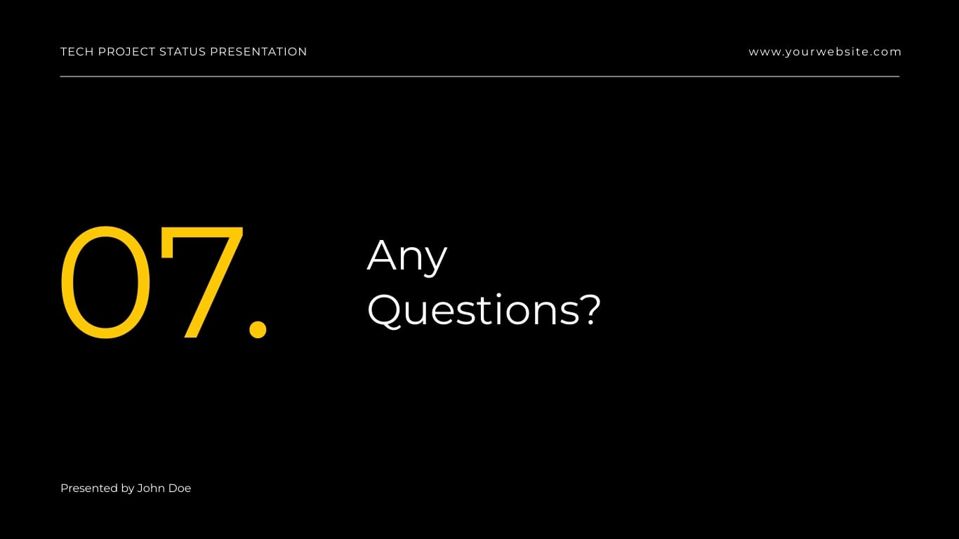 Consulting Project Slides Template | Visme