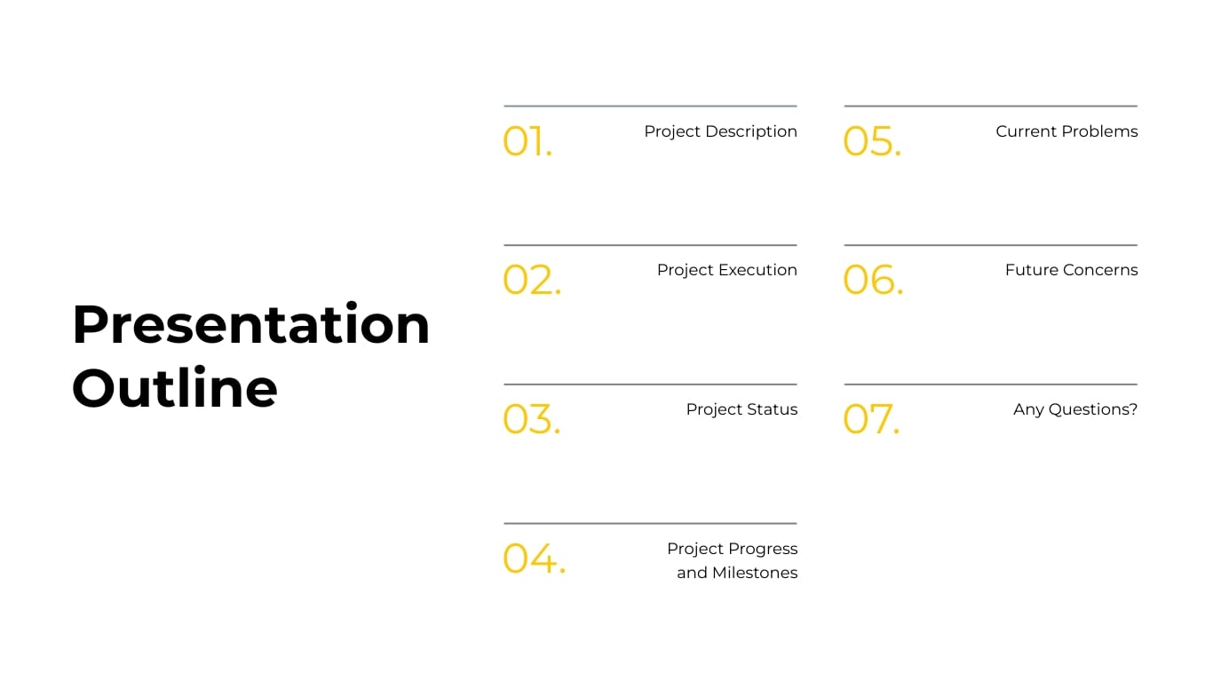 Consulting Project Slides Template | Visme