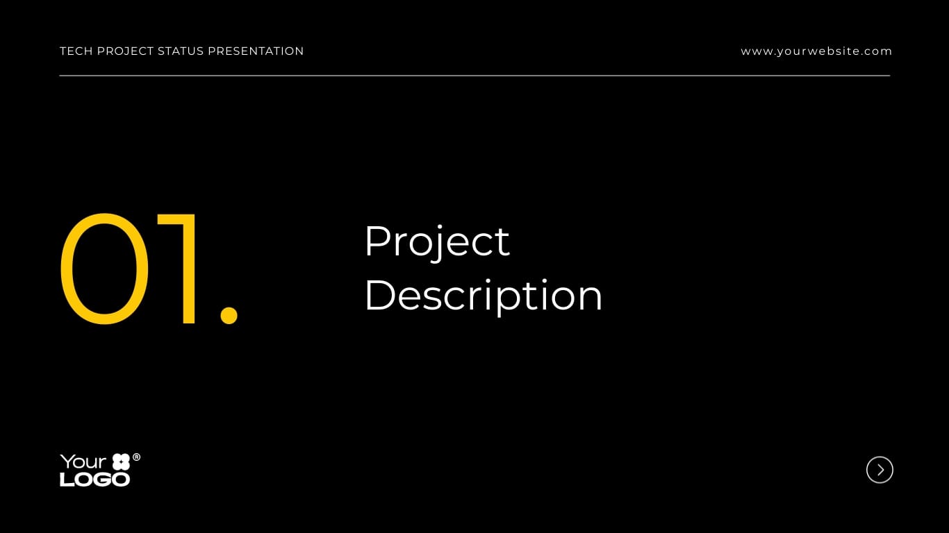 Consulting Project Slides Template | Visme