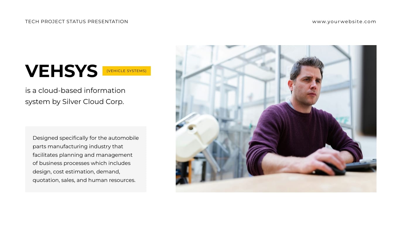 Consulting Project Slides Template | Visme