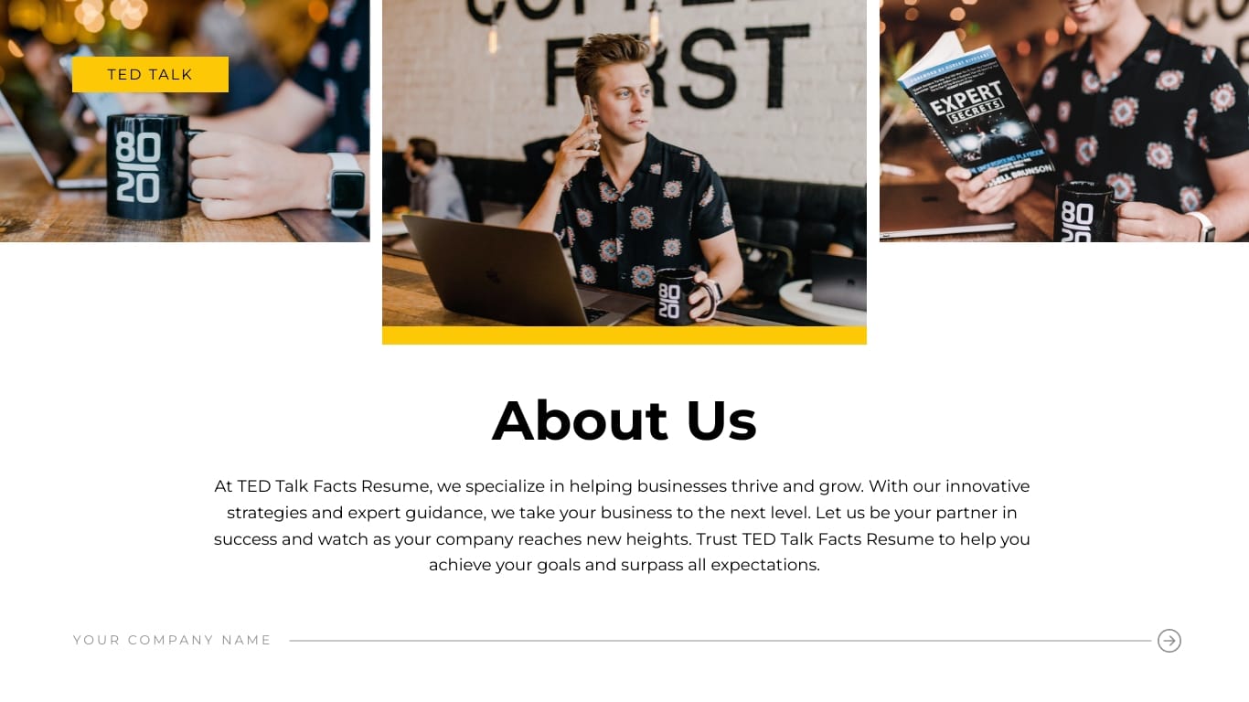 Ted Talk Presentation Slides Template | Visme