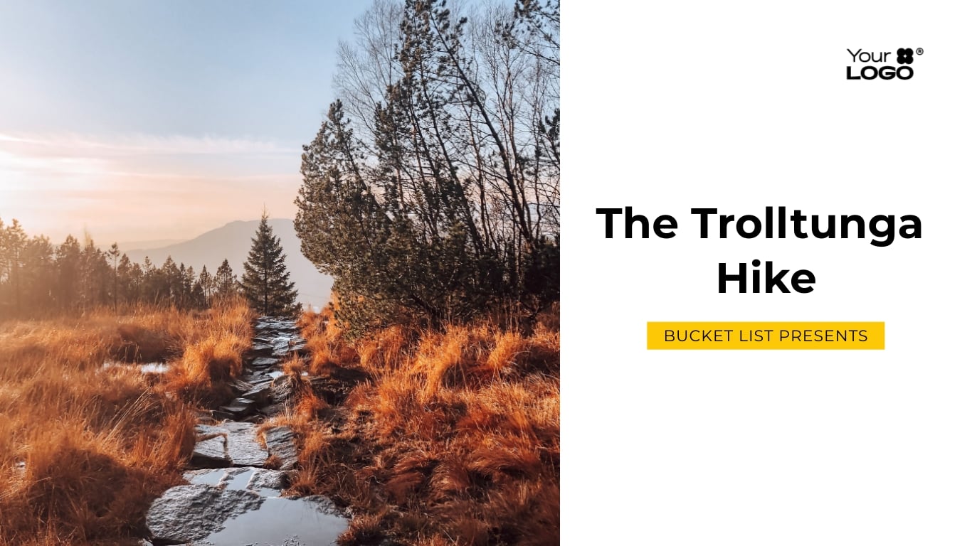 Sleek Travel Recommendation Presentation Template | Visme