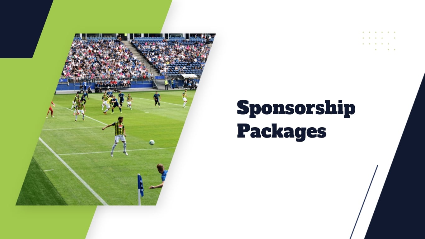 Soccer Club Sponsorship Presentation Template | Visme