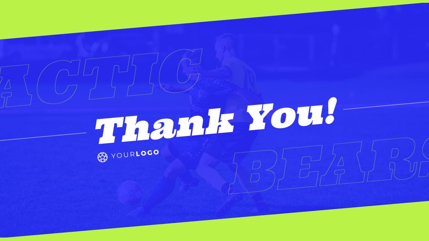 Soccer Club Sports Presentation Template | Visme