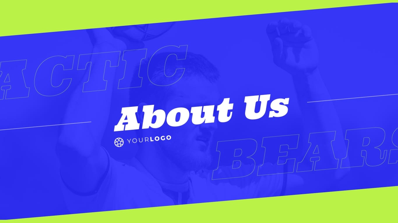 Soccer Club Sports Presentation Template | Visme