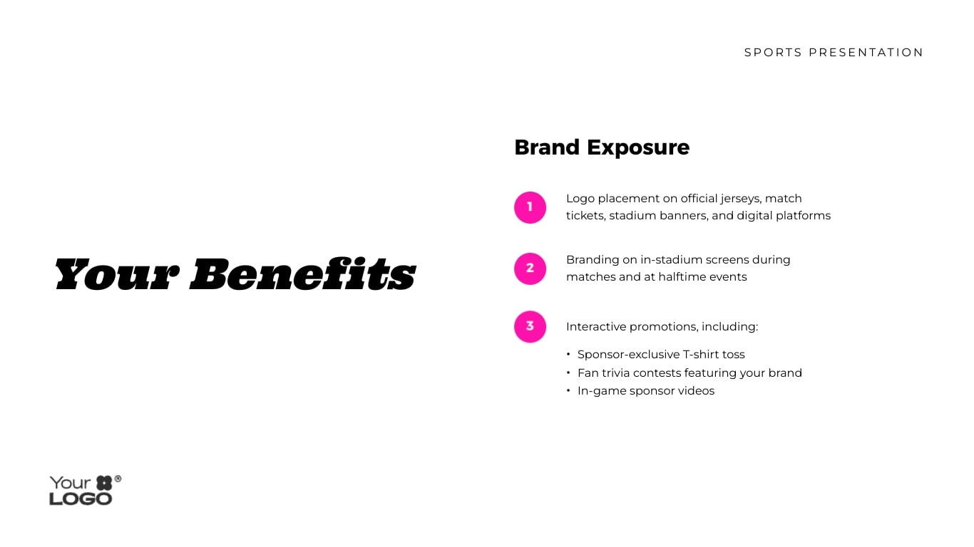 Soccer Sponsorship Packages Presentation Template | Visme