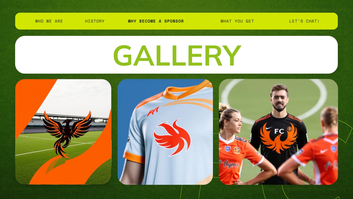 Soccer Sponsorship Presentation Template | Visme