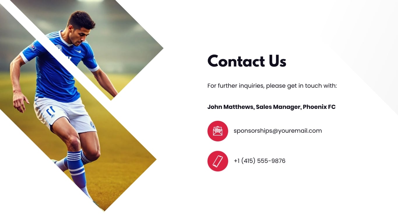 Soccer Sponsorship Proposal Presentation Template | Visme