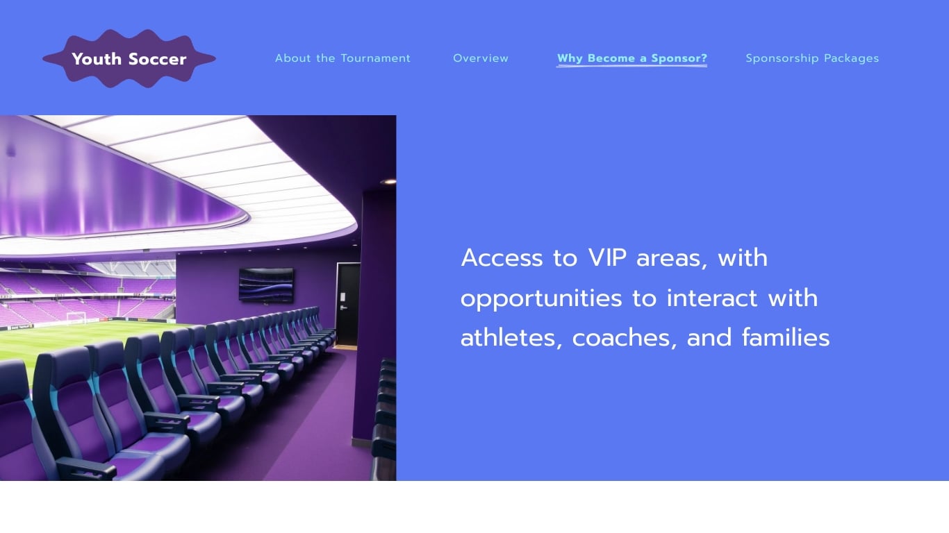 Soccer Tournament Sponsorship Proposal Presentation Template | Visme