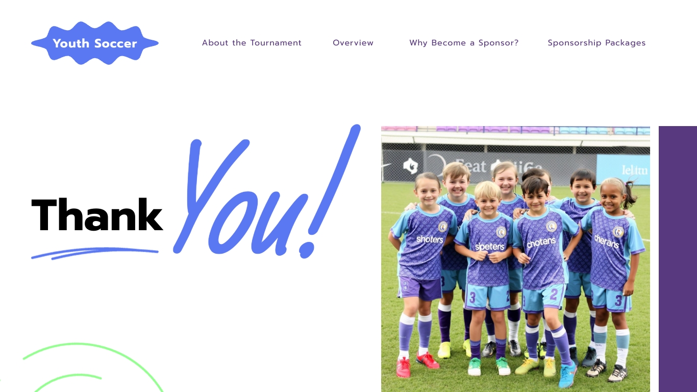 Soccer Tournament Sponsorship Proposal Presentation Template | Visme