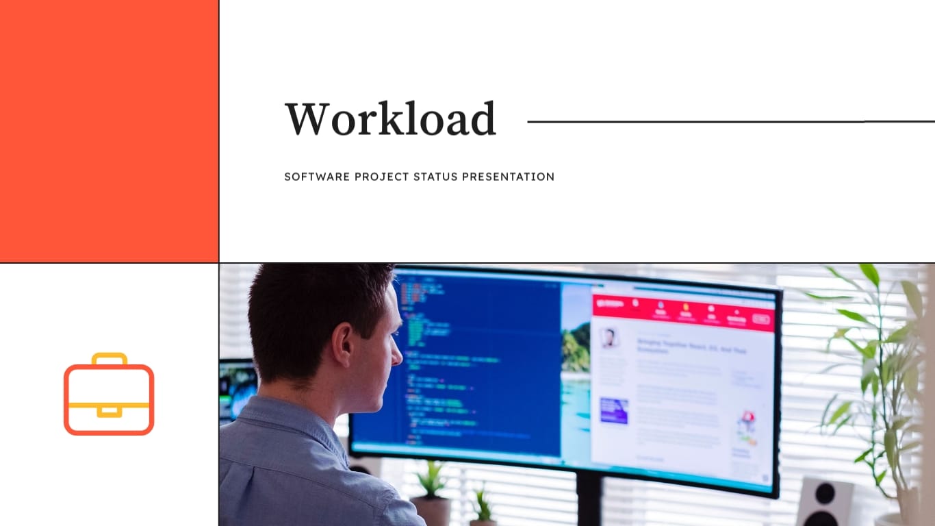 Software Project Status Presentation Template | Visme