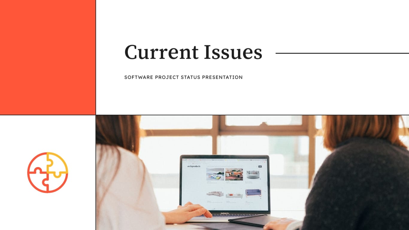 Software Project Status Presentation Template | Visme