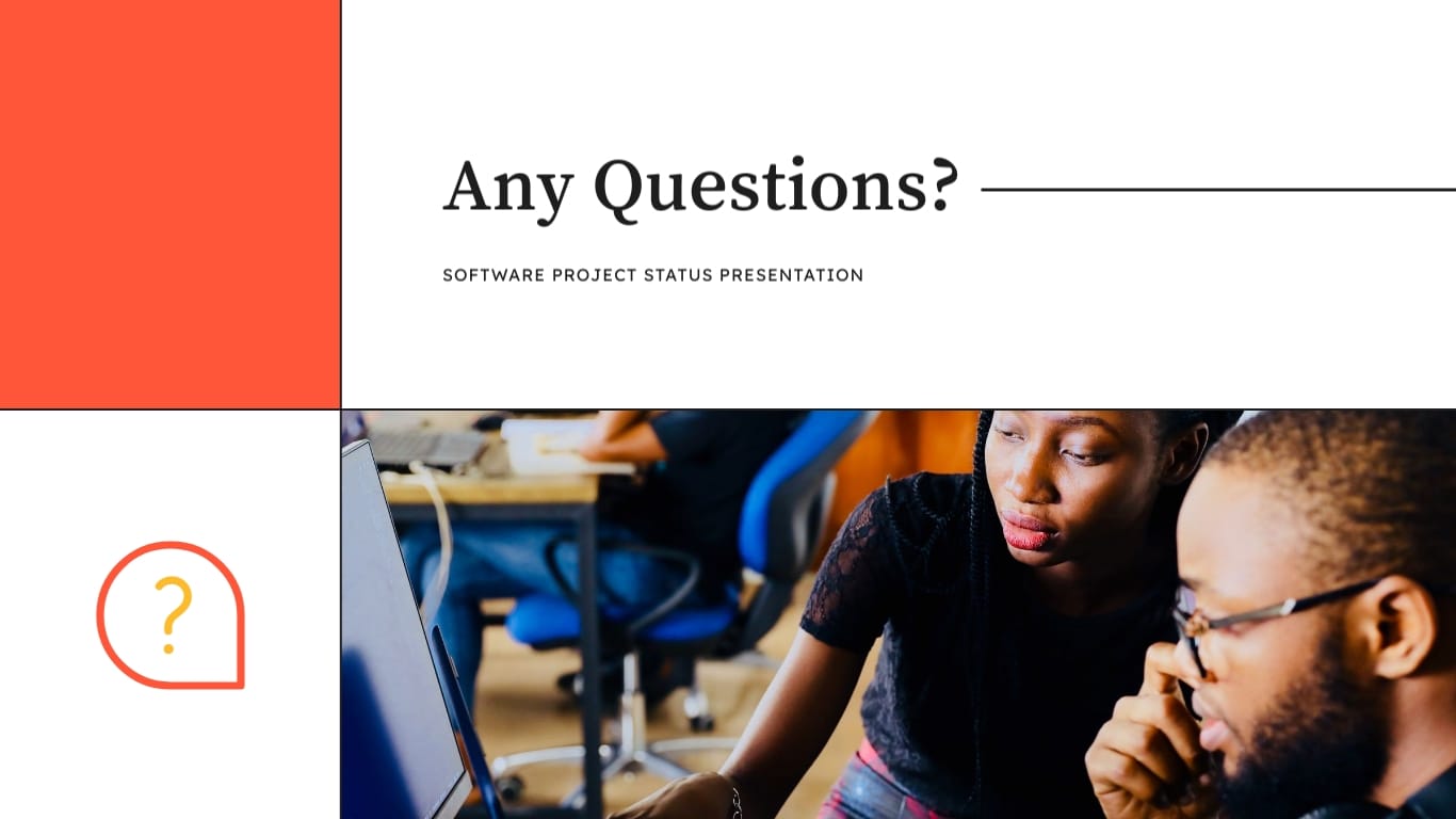 Software Project Status Presentation Template | Visme