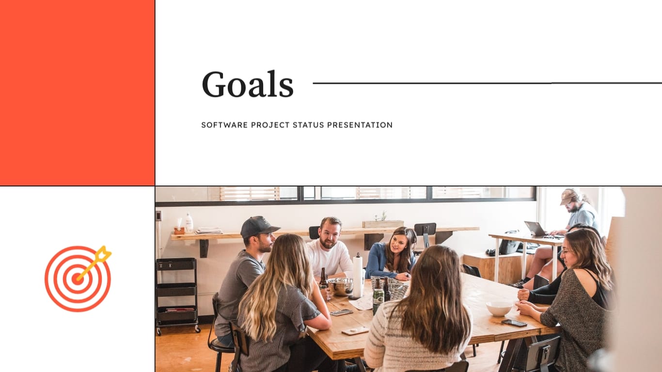 Software Project Status Presentation Template | Visme