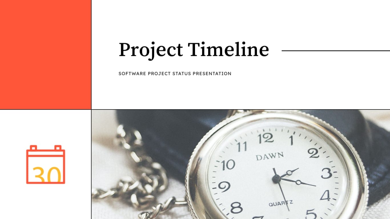 Software Project Status Presentation Template | Visme