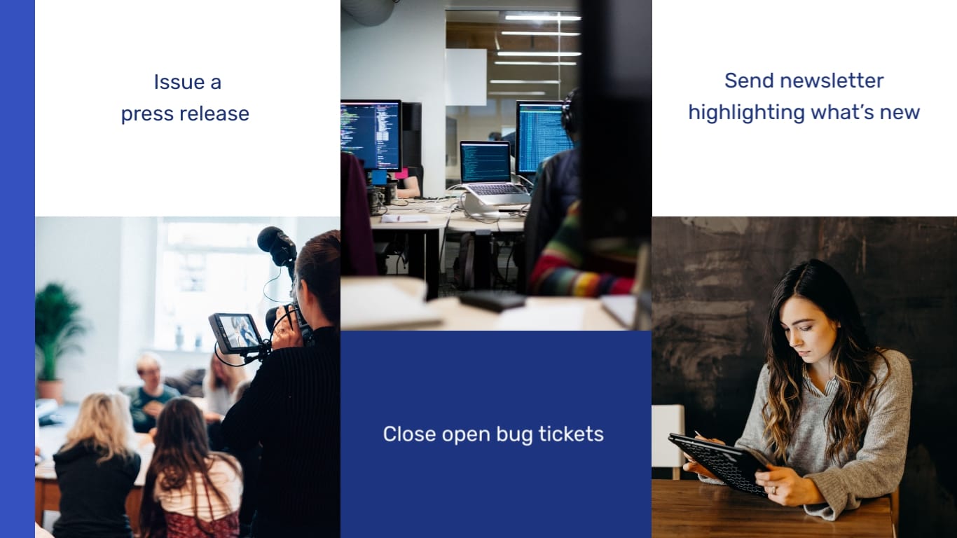 Software Release Notes Presentation Template | Visme