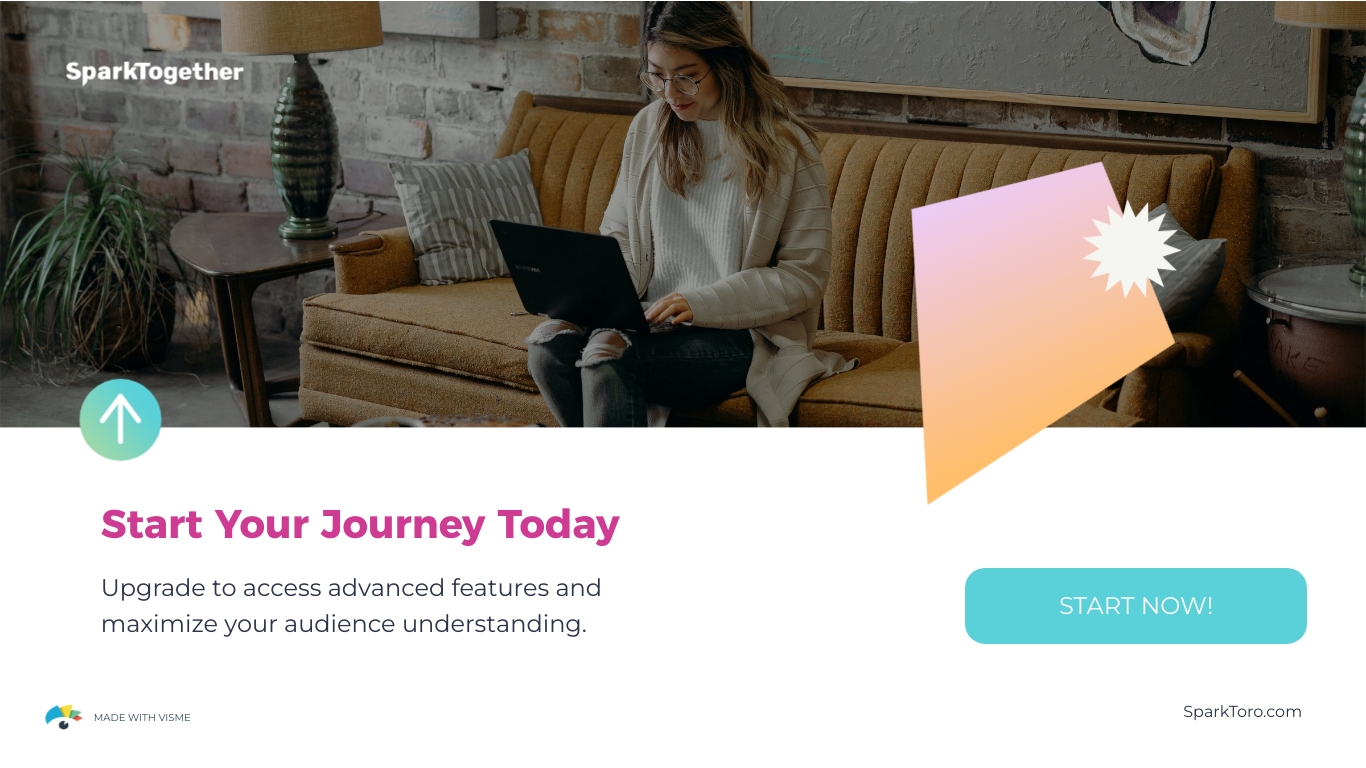 SparkTogether Conference Slides Presentation Template | Visme