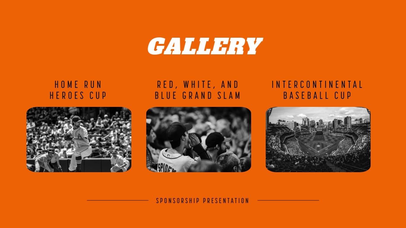 Sponsorship Sports Presentation Template | Visme