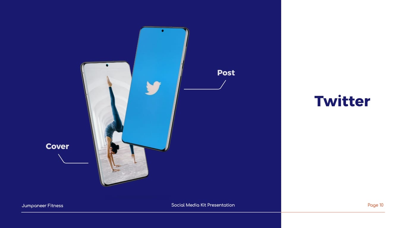 Sports Brand Social Media Kit Presentation Template | Visme