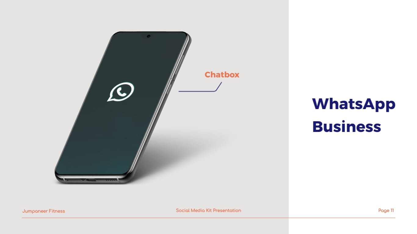 Sports Brand Social Media Kit Presentation Template | Visme