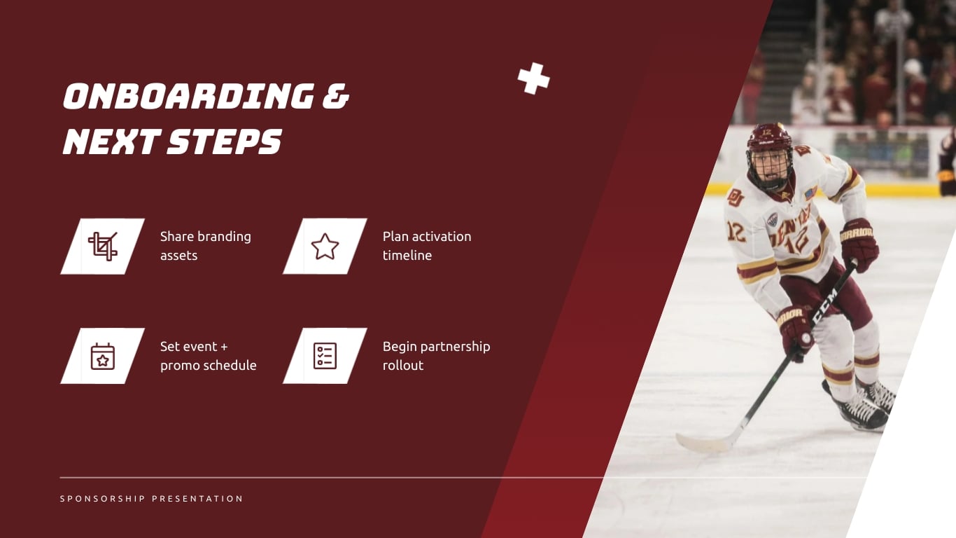 Sports Club Sponsorship Presentations Template | Visme