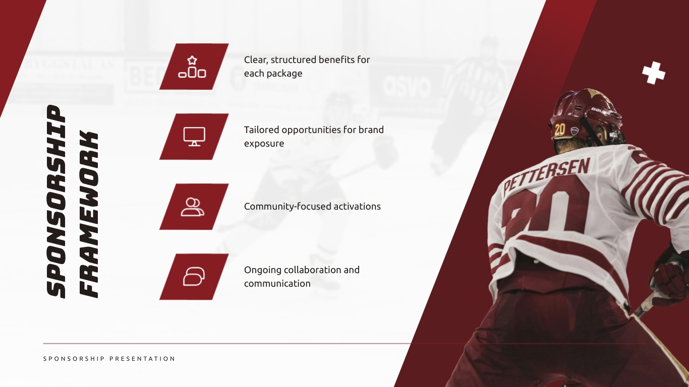 Sports Club Sponsorship Presentations Template | Visme