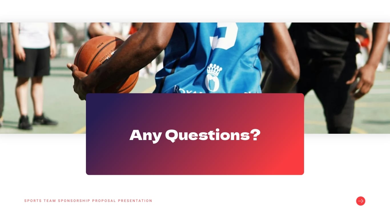 Sports Team Sponsorship Proposal Presentation Template | Visme