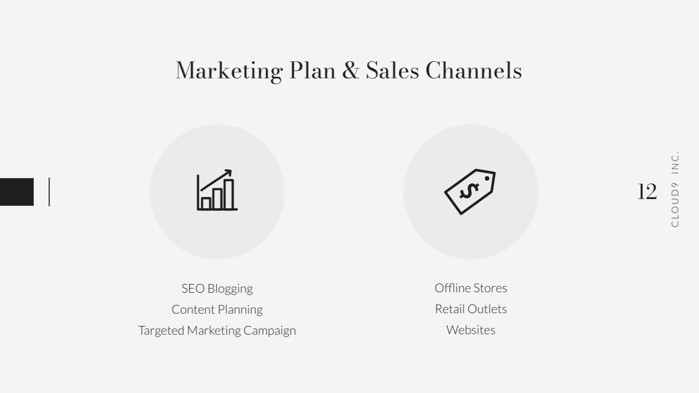 Startup Business Pitch Deck Template | Visme