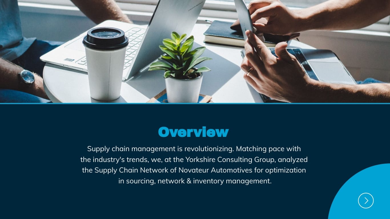 Supply Chain Consultancy Presentation Template | Visme