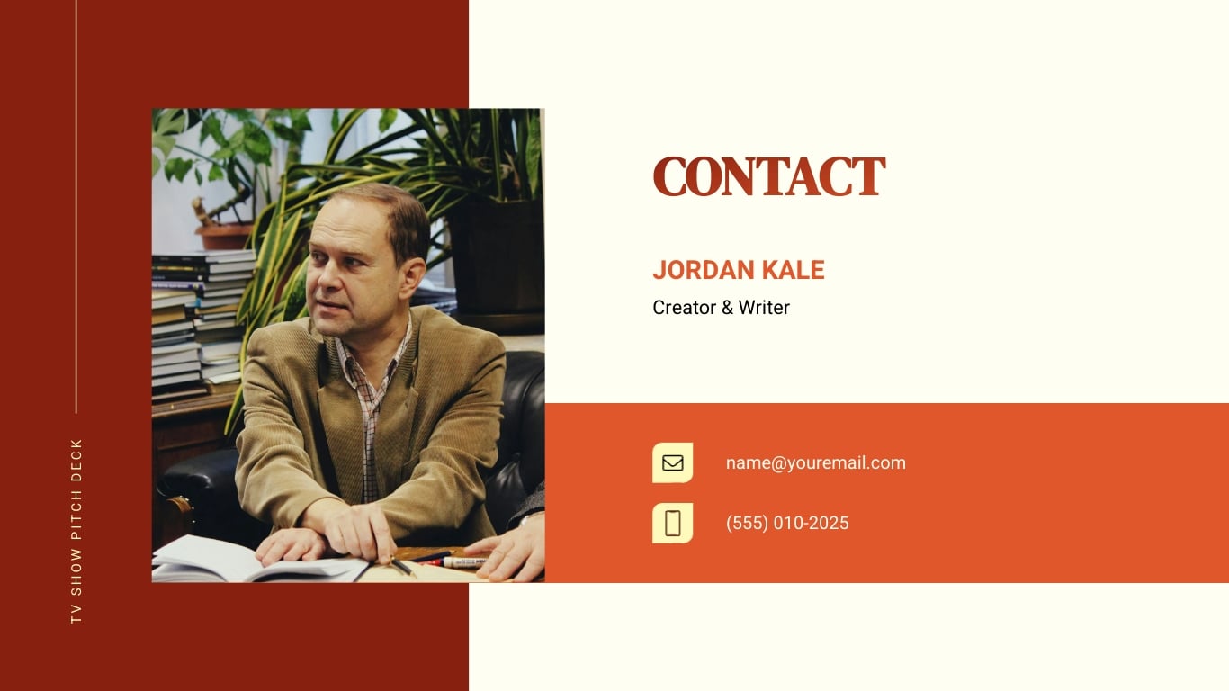 TV Show Pitch Deck Template | Visme