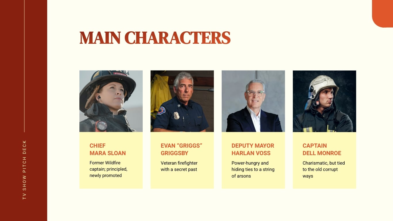 TV Show Pitch Deck Template | Visme