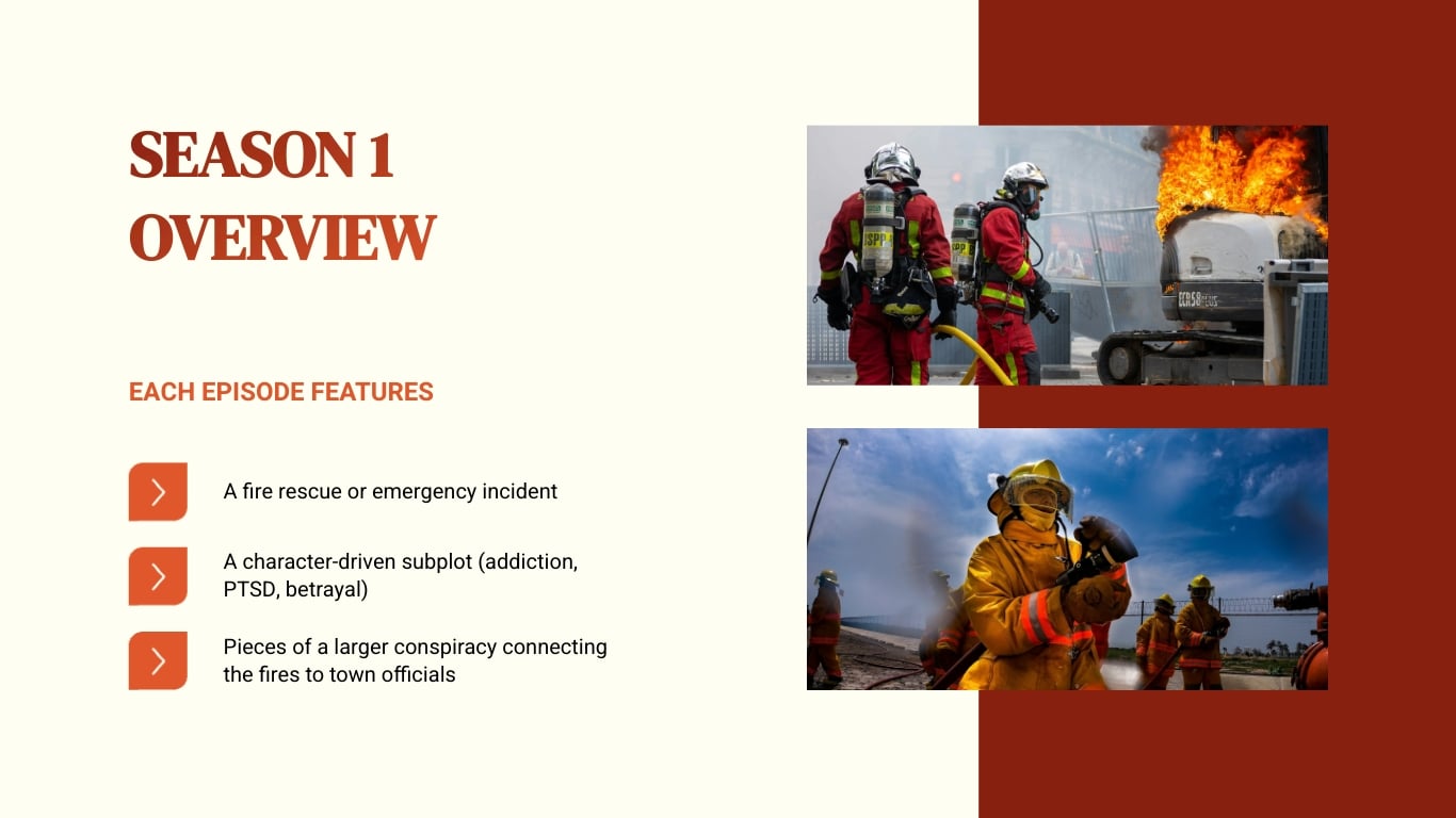 TV Show Pitch Deck Template | Visme