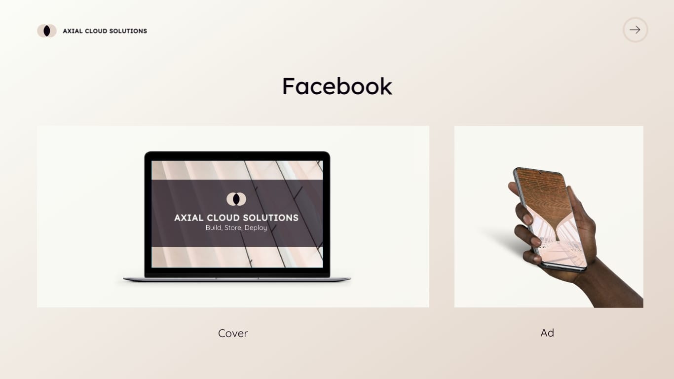 Tech Brand Social Media Kit Presentation Template | Visme